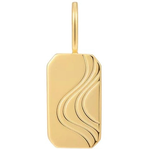 Wave Tag Charm – Burnley Enterprises